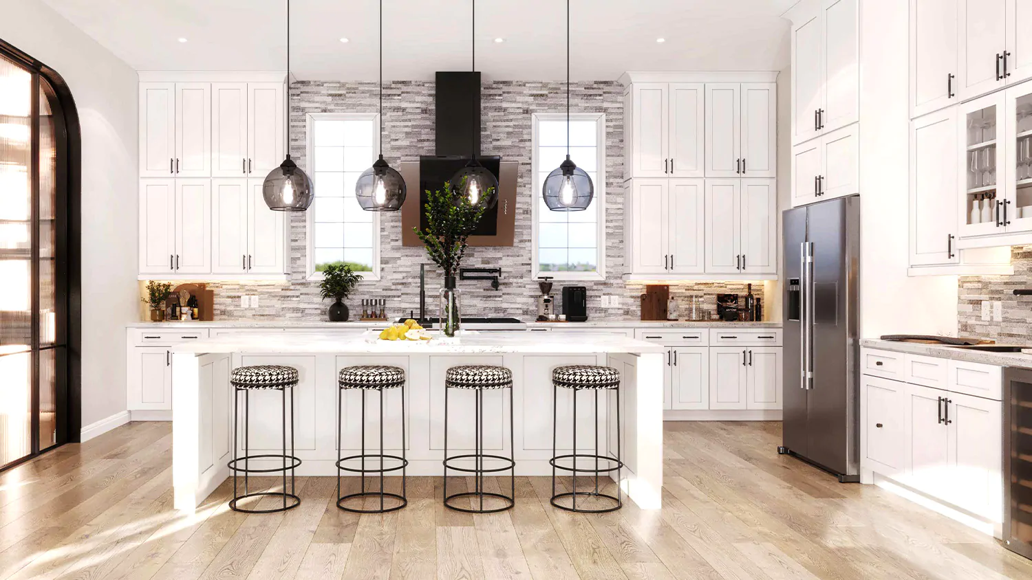 Bayview White Shaker Cabinets | Shop online at Wholesale Cabinets