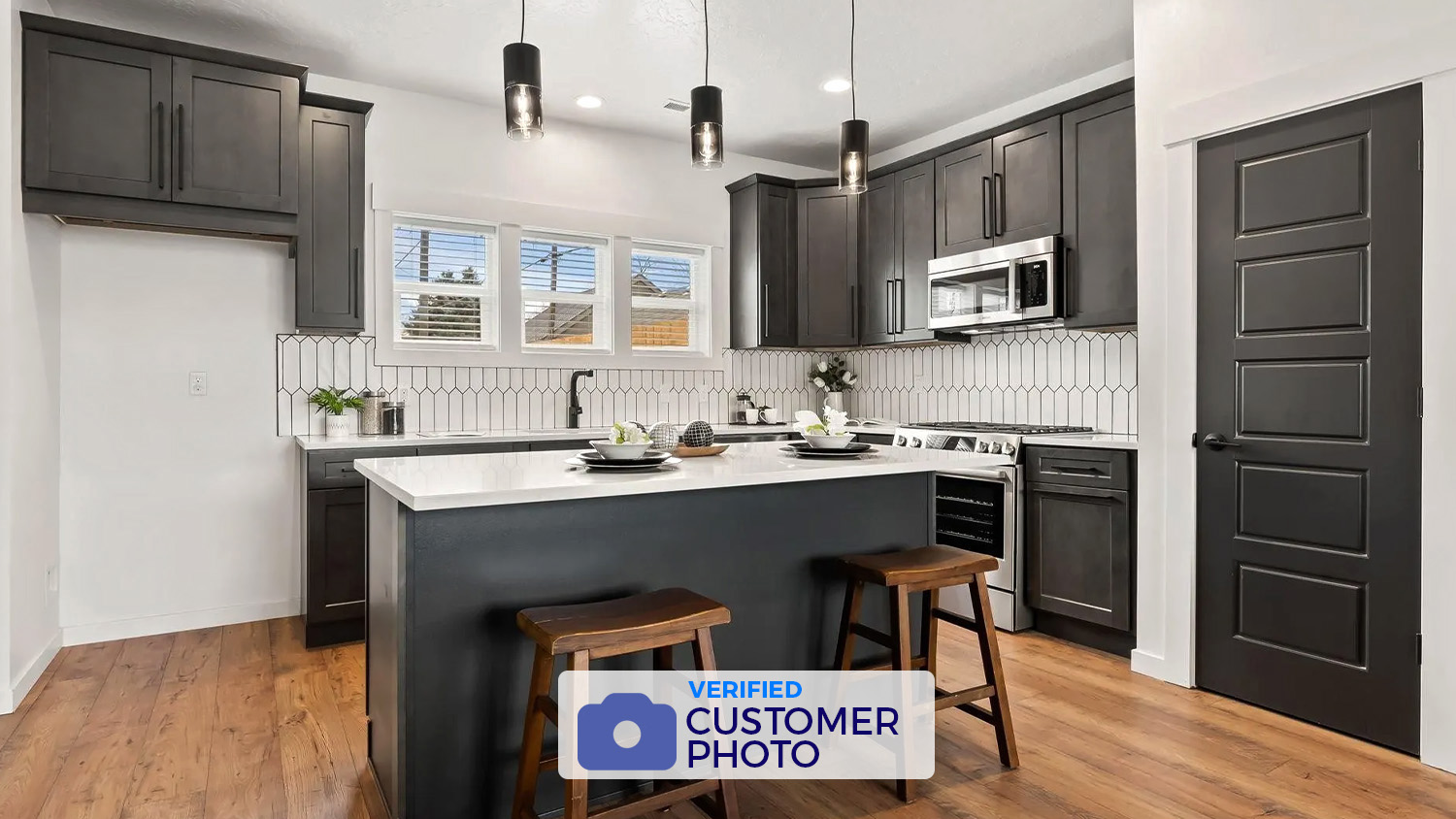 Cinder Shaker Assembled Cabinets | Shop online at Wholesale Cabinets