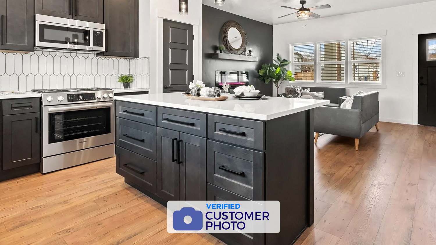 Cinder Shaker Cabinets | Shop online at Wholesale Cabinets