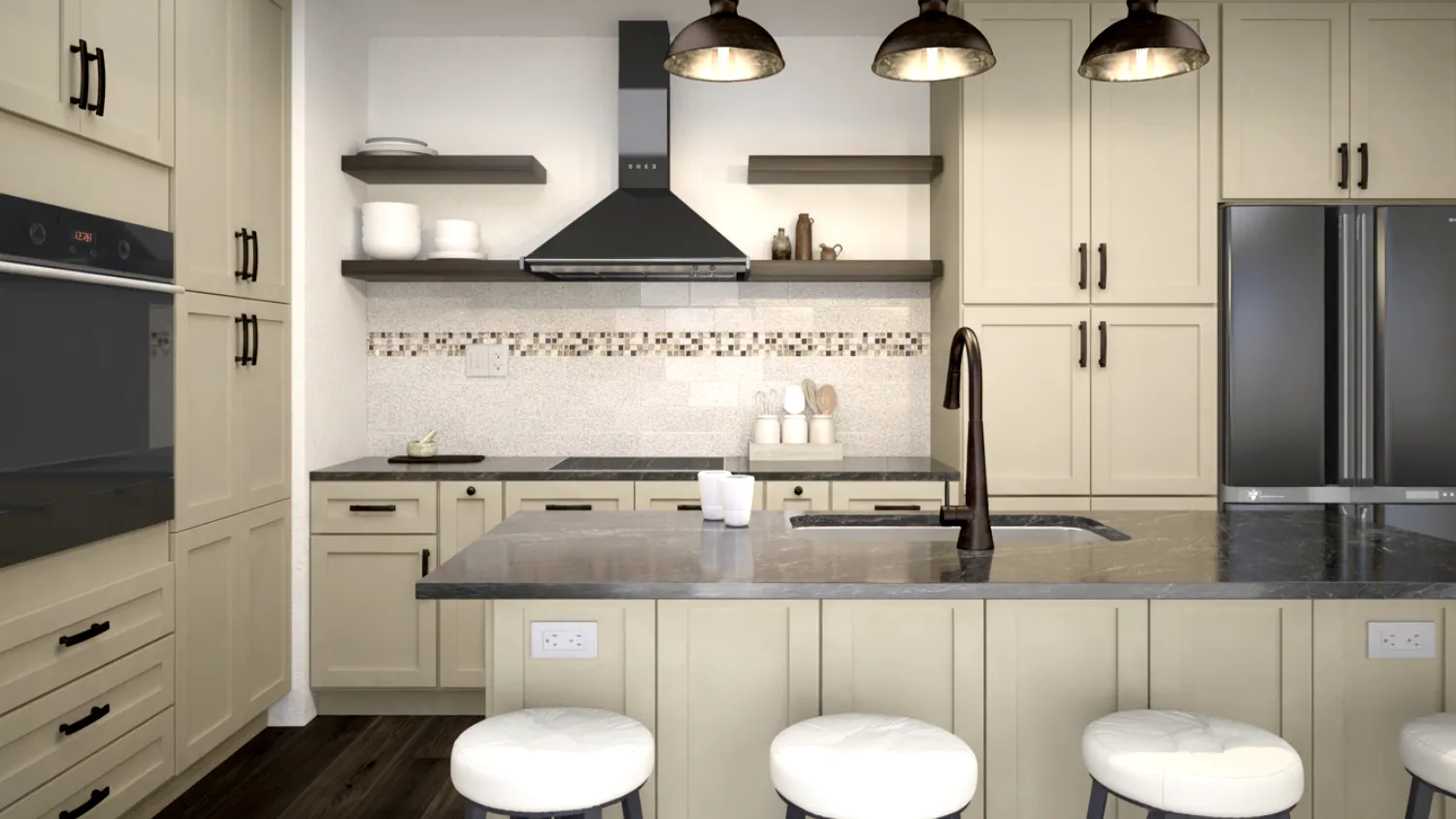 Elegant Sand Shaker Cabinets | Shop online at Wholesale Cabinets