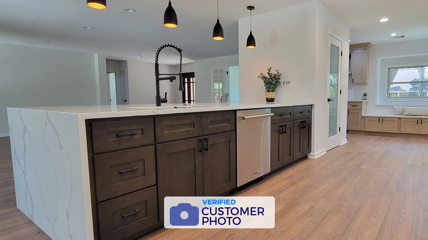 Lancaster Charcoal Cabinets | Shop online at Wholesale Cabinets
