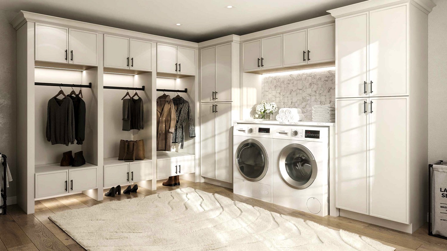 Slim White Shaker Cabinets | Shop online at Wholesale Cabinets