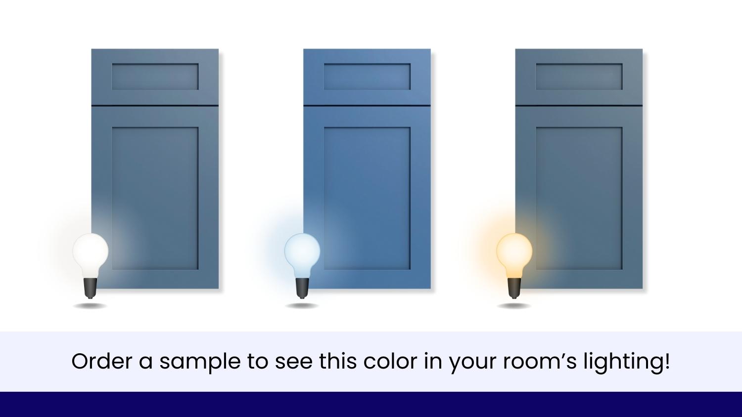 French Blue Shaker | Shop online at Wholesale Cabinets