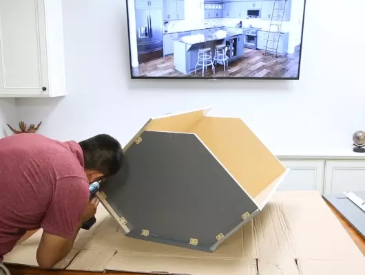 How to Assemble Diagonal Wall Cabinets - In 4 Easy Steps